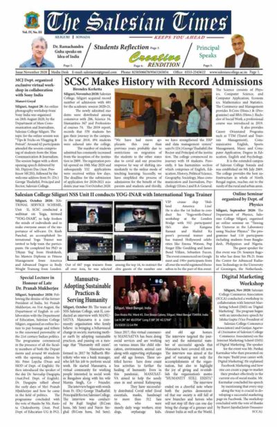 The Salesian Times – Publications Portal of Salesian College